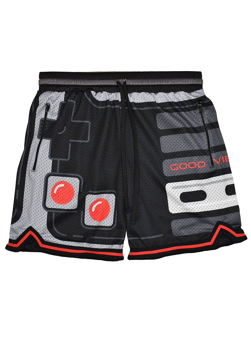 Men's '8-Bit' Hoop Shorts