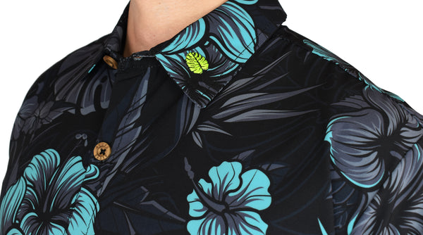 'Teal-biscus' ULTRA Aloha (Hawaiian) Shirt – Project X