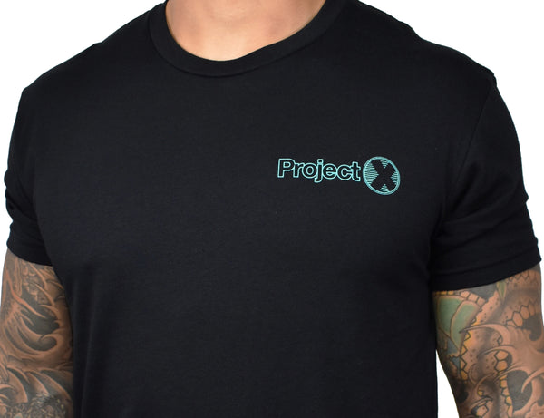 Men's DECONSTRUCTED 'Dia de los Deadlifts' Tee - Black – Project X